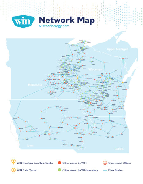 Network Map - WIN Technology